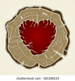 2,086 Tree stump heart Images, Stock Photos & Vectors | Shutterstock