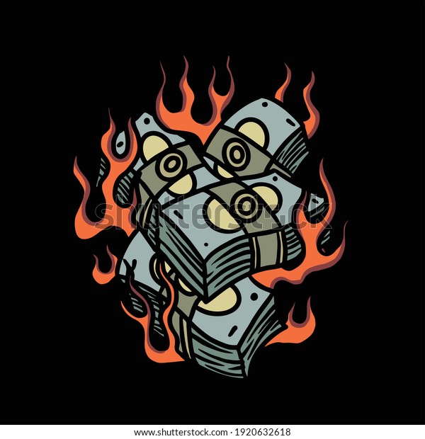 19,241 Money On Fire Stock Vectors, Images & Vector Art | Shutterstock