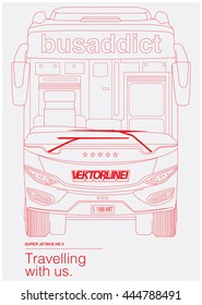 Bus Addict Vector Art Stock Vector (Royalty Free) 444788491 | Shutterstock