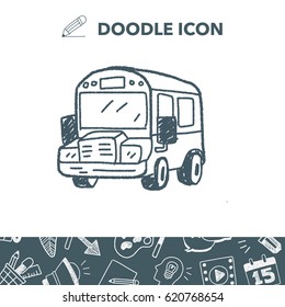 Bus Doodle Drawing Stock Vector (Royalty Free) 620768654 | Shutterstock