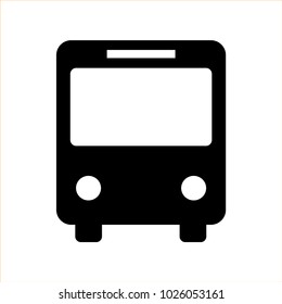 2d Vector Bus Stop Map Icon: vector de stock (libre de regalías ...