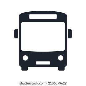 Bus Sign Bus Station Symbol Vector Stock Vector (Royalty Free ...