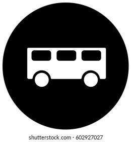 Bus Stop Sign Black Vector Stock Vector (Royalty Free) 602927027 ...