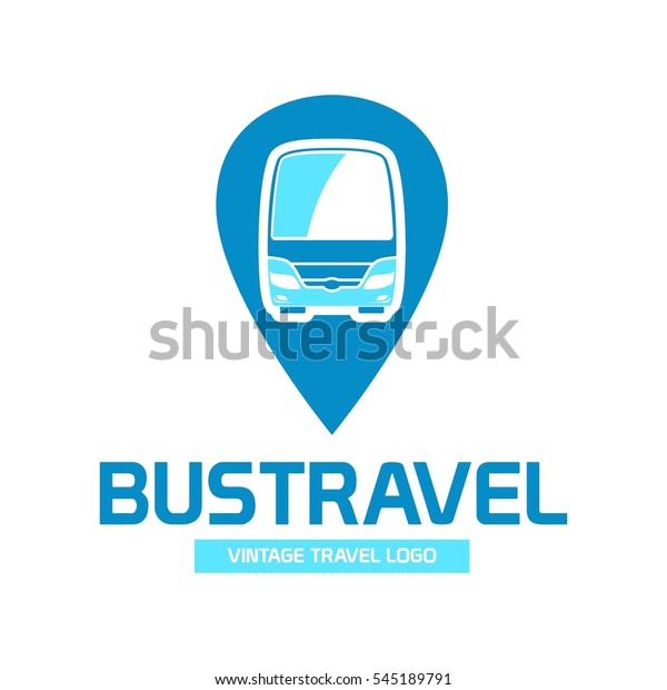 Bus Travel Logo Stock Vector (Royalty Free) 545189791 | Shutterstock