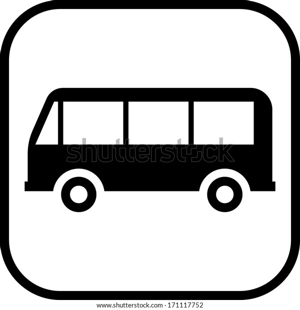 Bus Vector Icon เวกเตอร์สต็อก (ปลอดค่าลิขสิทธิ์) 171117752