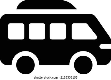 Bus Vector Illustration On Transparent Background Stock Vector (Royalty ...