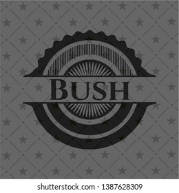 Bush Dark Icon Emblem Vector Illustration Stock Vector (Royalty Free ...