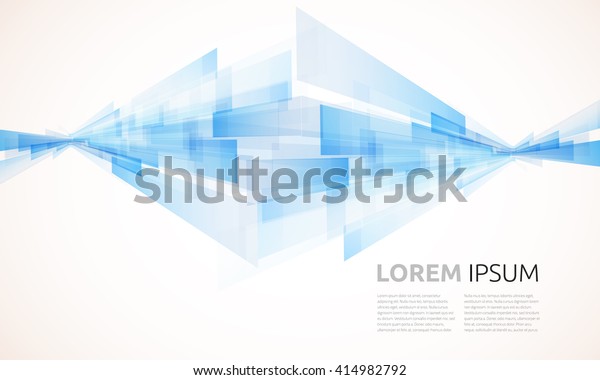 Business Abstract Blue Background Vector Illustration Stock Vector ...