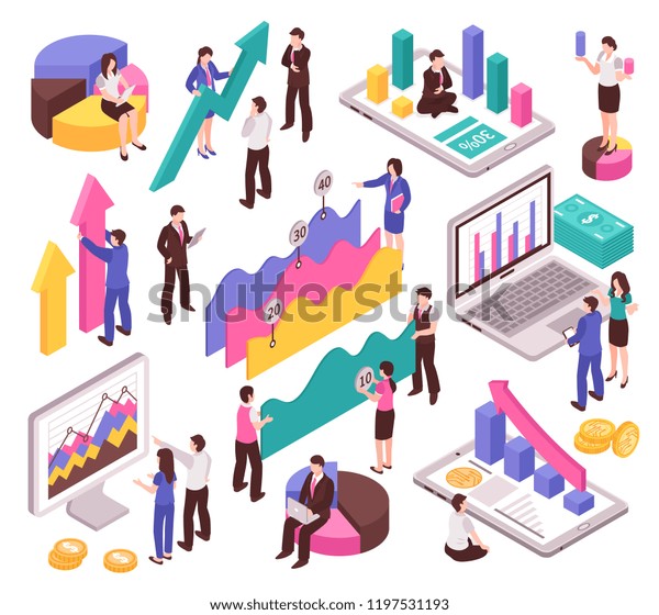 Business Analyst Set Stock Vector (Royalty Free) 1197531193