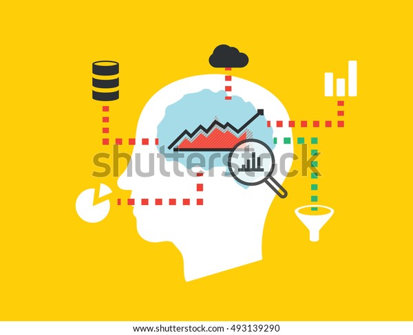 Business Analytics Insights Vector Graphic Stock Vector (Royalty Free ...