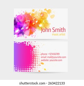 1,372 Name card music Images, Stock Photos & Vectors | Shutterstock