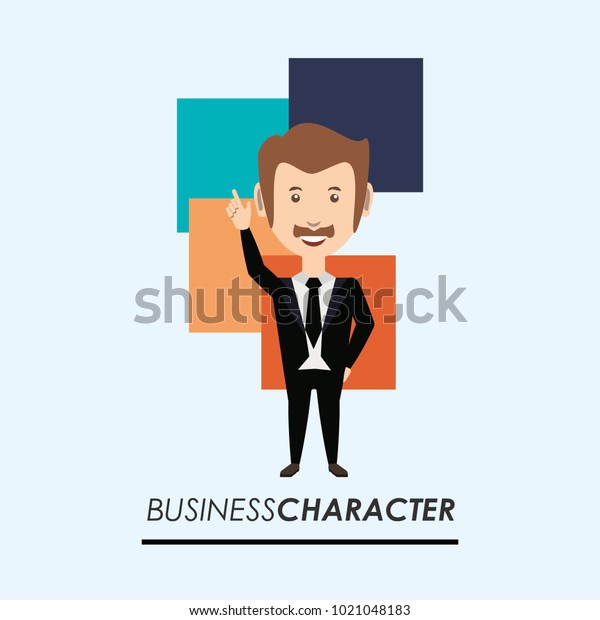 Business Character Design Stock Vector (Royalty Free) 1021048183 ...