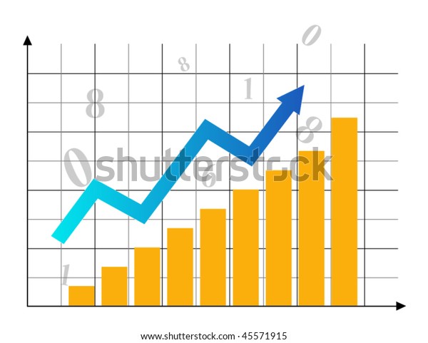 Business Chart Arrow Stock Vector (Royalty Free) 45571915 | Shutterstock