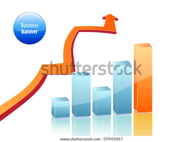 Business Chart Arrow Stock Vector (Royalty Free) 59943067 | Shutterstock