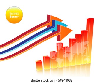Business Chart Arrows Stock Vector (Royalty Free) 59943082 | Shutterstock