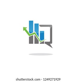 Business Chart Logo Templat Stock Vector (Royalty Free) 1249271929 ...