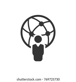 Business Communication Icon Stock Vector (Royalty Free) 769725730 ...