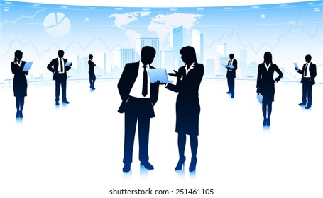 Business Community Stock Vector (Royalty Free) 251461105 | Shutterstock