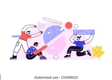 1,113 Group juggling Images, Stock Photos & Vectors | Shutterstock