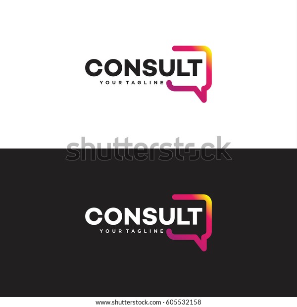 Business Consulting Logo Stock Vector (Royalty Free) 605532158