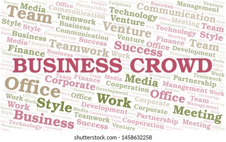 Business Networking Word Cloud Collage Made: เวกเตอร์สต็อก (ปลอดค่า ...