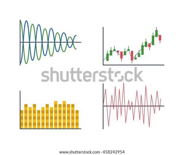 Business Data Graph Analytics Vector Elements Stock Vector Royalty 9068
