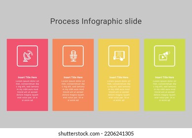 Business Data Visualization Process Chart Elements Stock Vector ...