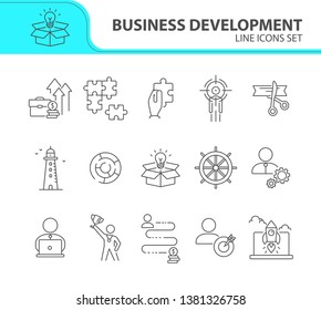 Marine Port Icon Set Included Icons Stock Vector (Royalty Free) 1183584004