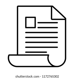 Business Document Icon Stock Vector (Royalty Free) 1172765302 ...
