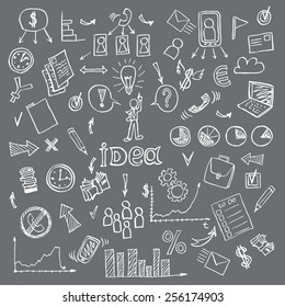 Quality Control Manufacturing Industry Operation Doodle Stock Vector ...