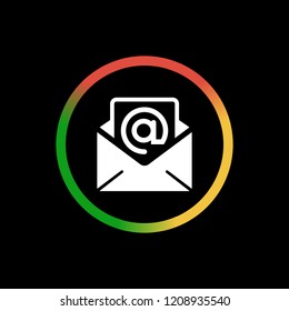 Business Email App Icon Stock Vector (Royalty Free) 1208935540 ...