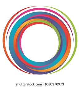 Business Emblem Circular Shape Stock Vector (Royalty Free) 1080370973 ...