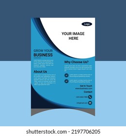 Business Flyer Design Multiple Purpose Uses Stock Vector (Royalty Free ...