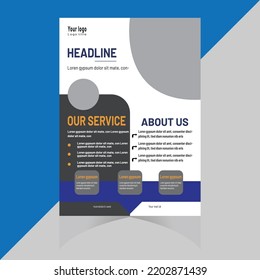 Business Flyer Design Template Client Citysylhet Stock Vector (Royalty ...