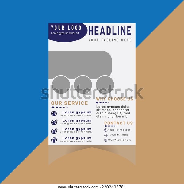 Business Flyer Design Template Client Citysylhet Stock Vector (Royalty ...