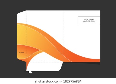 Business Folders Documents Layout Designs Storing Stock Vector (Royalty ...