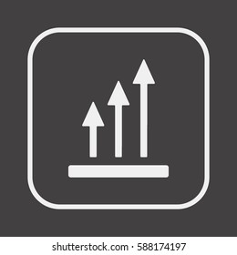 This Side Icon This Way Sign Stock Vector (Royalty Free) 685075831