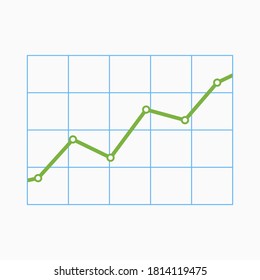 Business Graph Increasing Graph Business Chart Stock Vector (Royalty ...