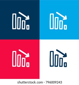 Business Graphic Down Hand Drawn Symbol Stock Vector (Royalty Free ...