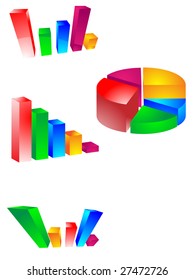 Business Graphs Illustration Stock Vector (Royalty Free) 27472726 ...