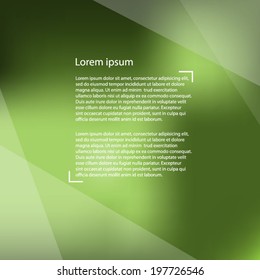Business Green Background Stock Vector (Royalty Free) 197726546 ...