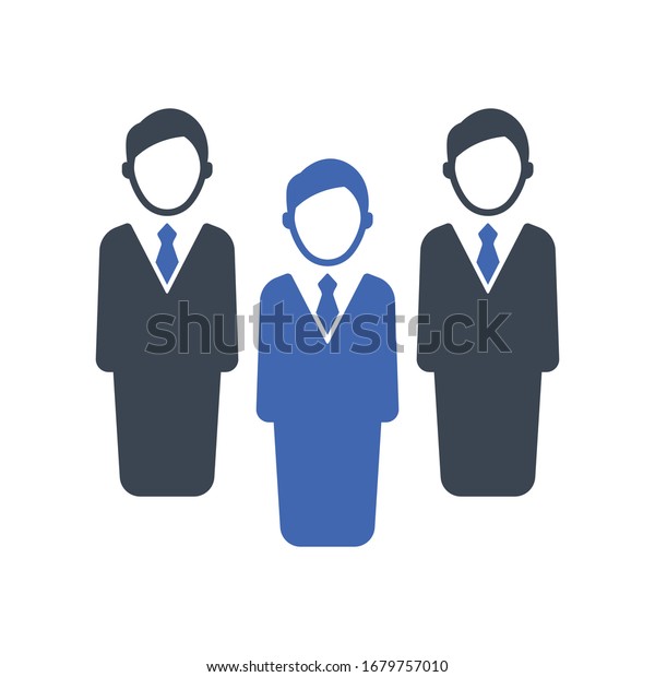 Business Group Icon Vector Graphics Stock Vector (Royalty Free ...