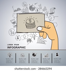 Business Hand Drawn Concept Vector Illustration Stock Vector (Royalty ...