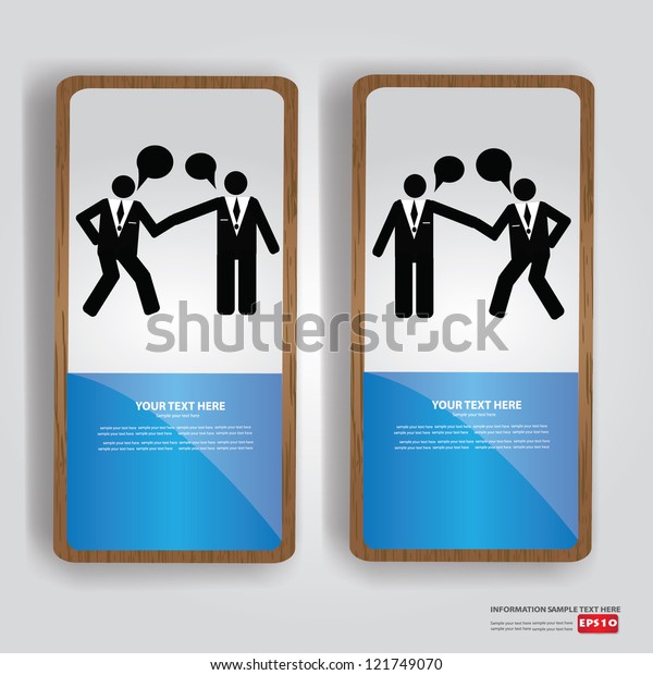 Business Human Bannervector Stock Vector (Royalty Free) 121749070 ...