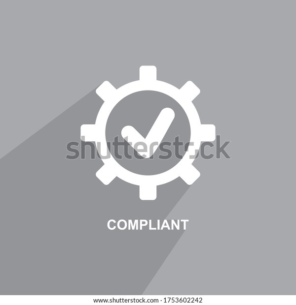 Business Icon Vector Compliant Icon Stock Vector (Royalty Free ...