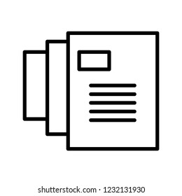 Business Icon White Background Stock Vector (Royalty Free) 1232131930