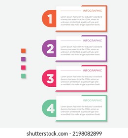 Business Infographic Process Square Template Design Stock Vector ...