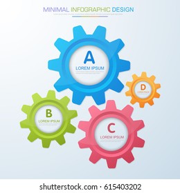 Three Elements Chart Scheme Diagram 3 Stock Vector (Royalty Free ...