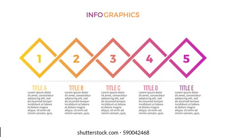 Six Steps Triangle Infographic Template Web Stock Vector (Royalty Free ...