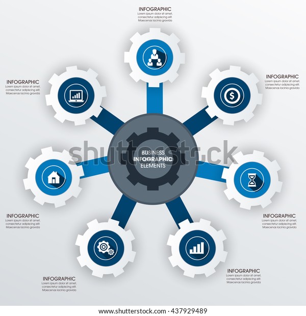 Business Infographics Vector Illustration Can Be Stock Vector (Royalty ...